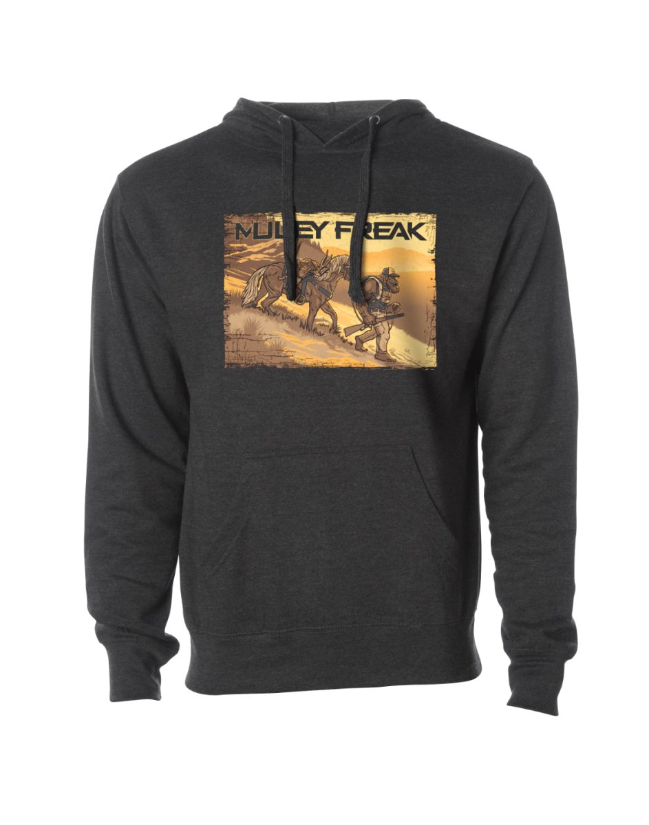 Buck Pack Horse Sasquatch Hoodie - Muley Freak